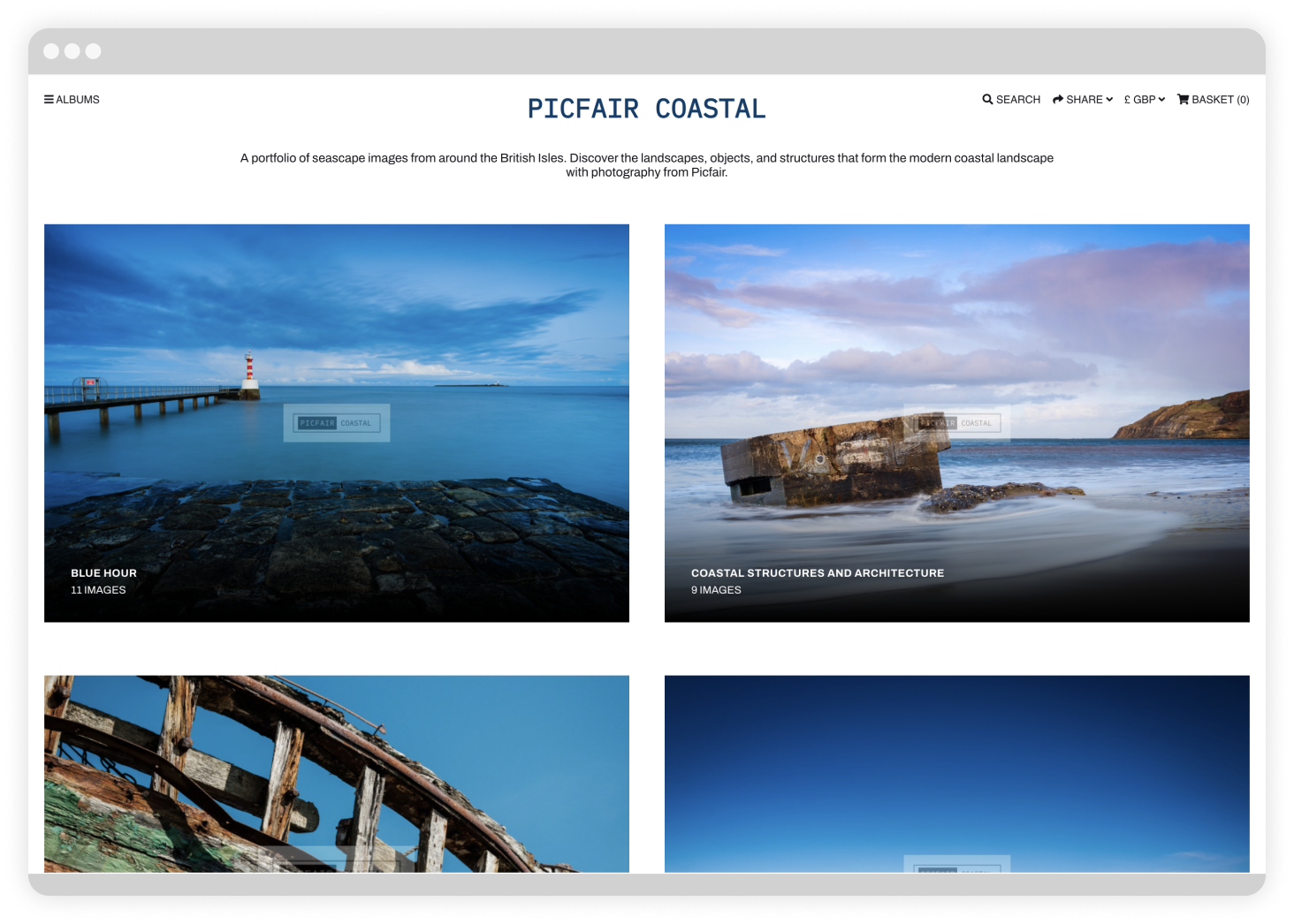 Can I see examples of Picfair Plus Stores? – Support Centre