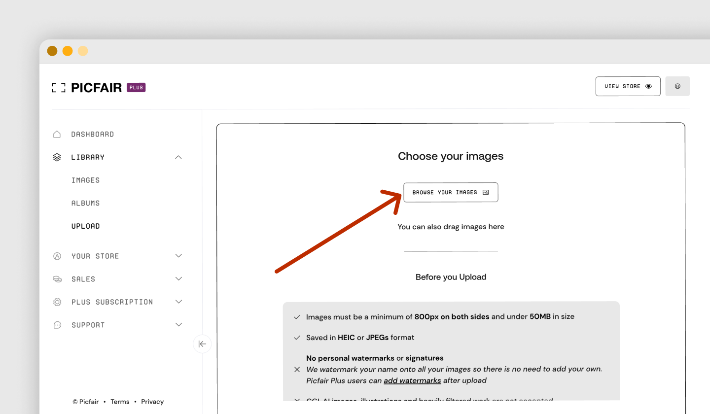Uploading A Step By Step Guide Support Centre